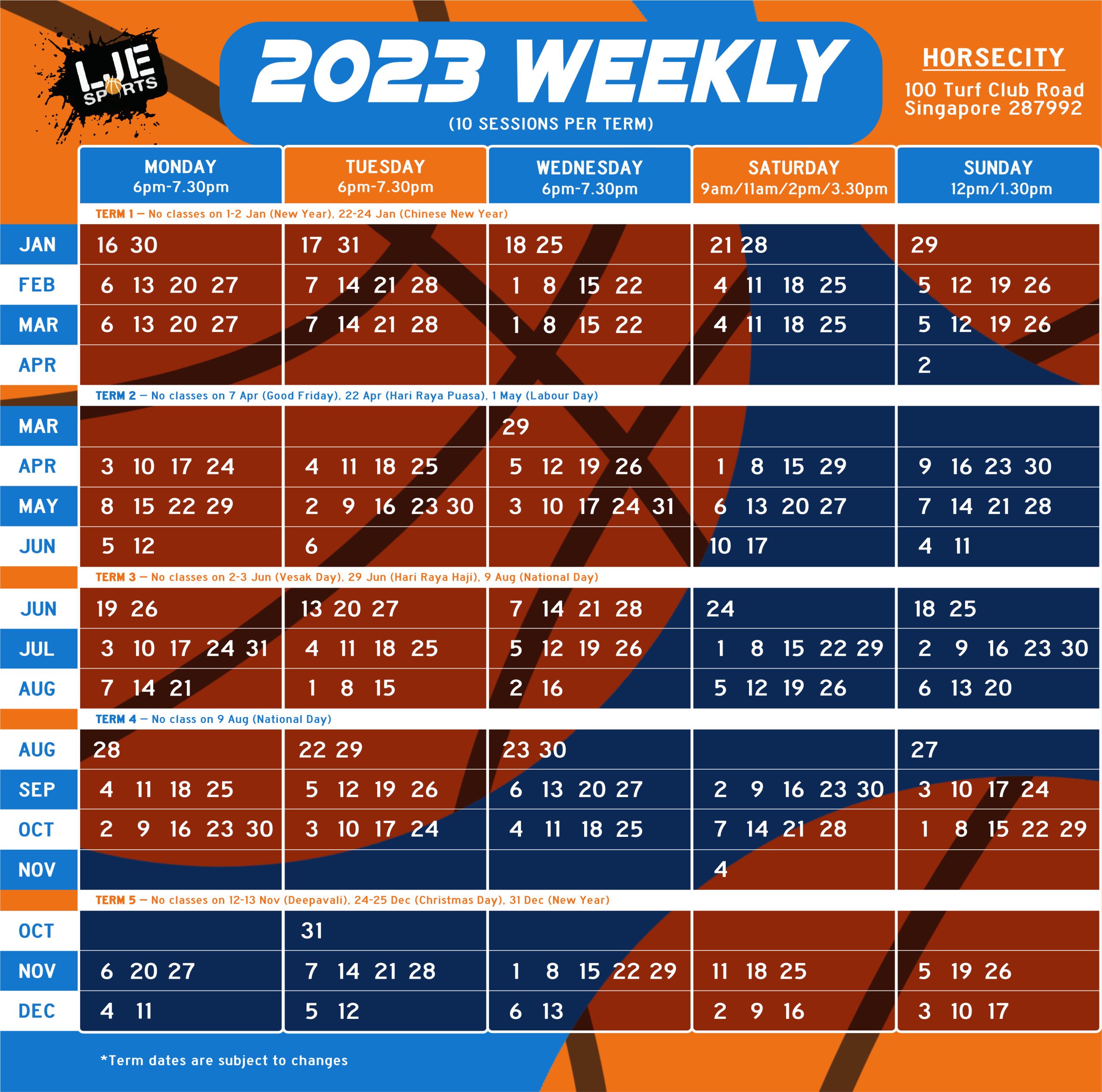 Weekly Basketball Trainings – LJE Sports